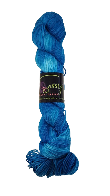Blueberry Blue – Sassy Black Yarns